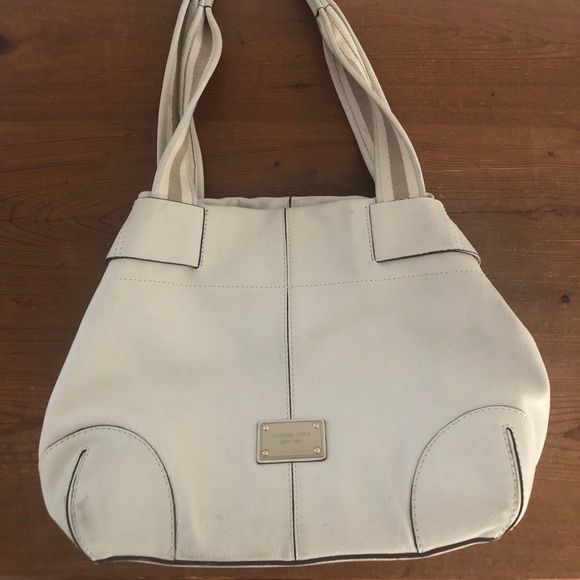 Michael Kors | Bags | Michael Kors Ivory Handbag | Poshmark